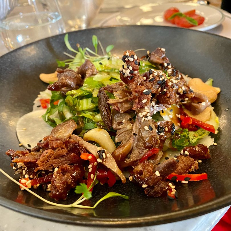 Crispy Duck Salad @ The Ivy Cafe Richmond on Eaten