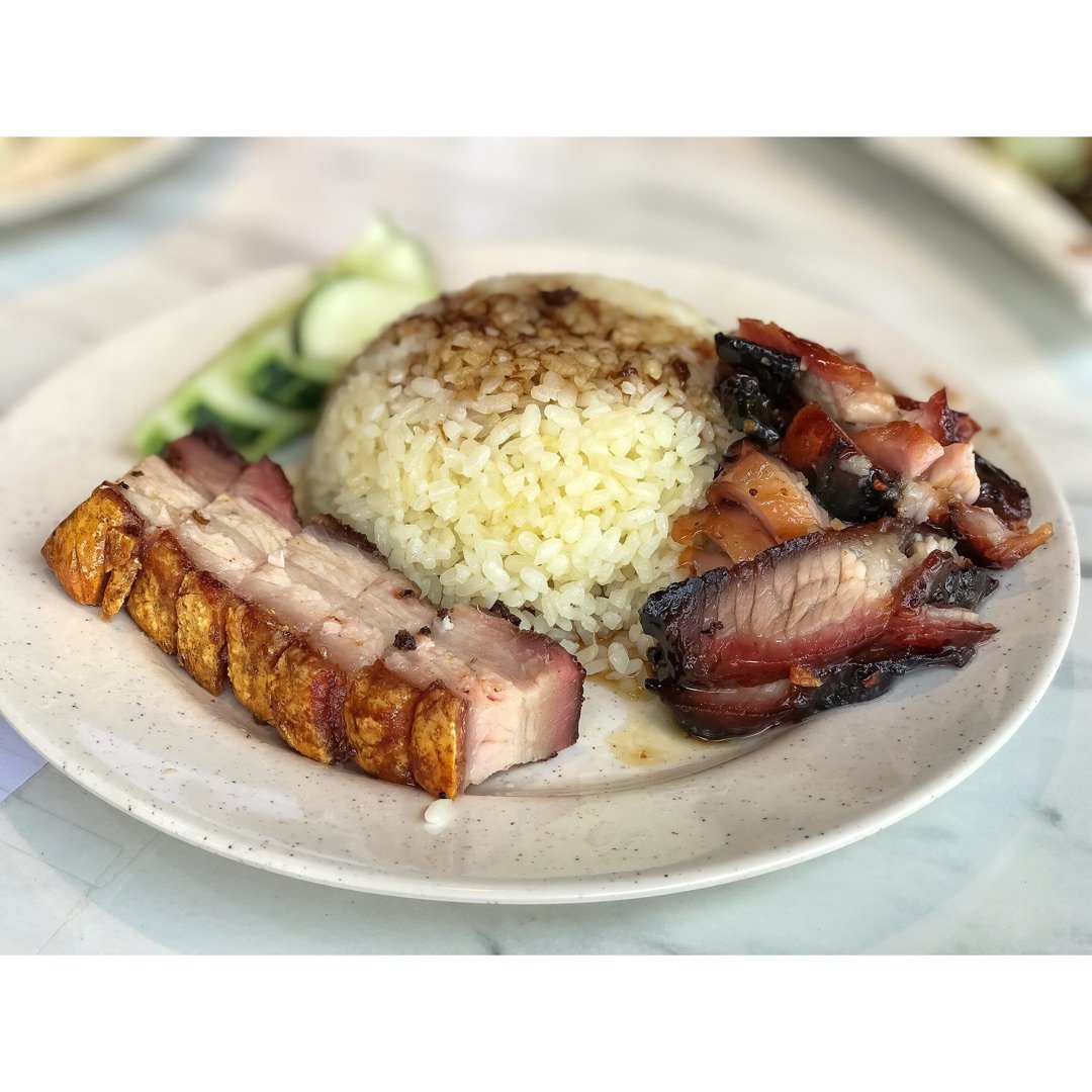 Roast Pork + Char Siew Rice @ Boon Signature Roast Pork on Eaten