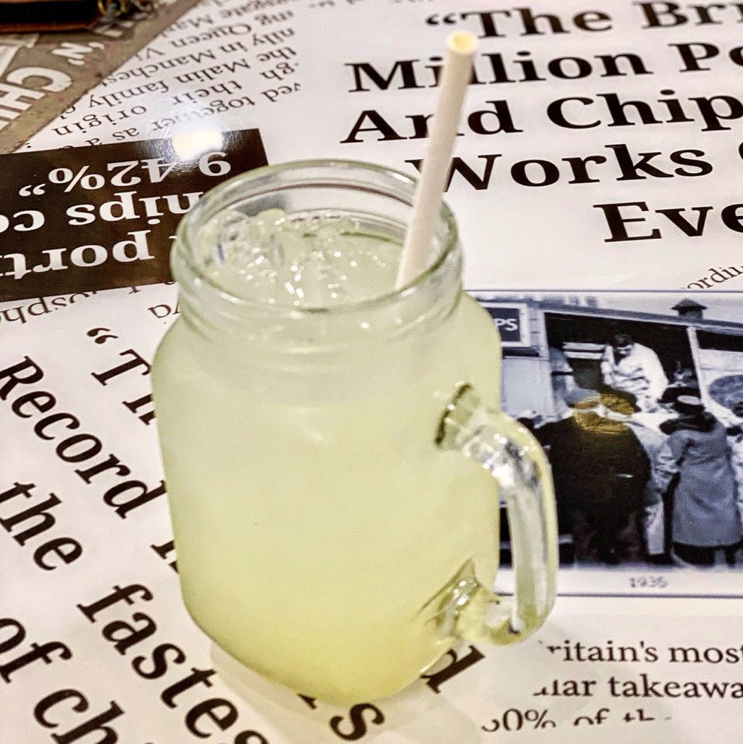 ORIGINAL HOMEMADE ENGLISH LEMONADE @ Cor Blimey! British Fish & Chips ...