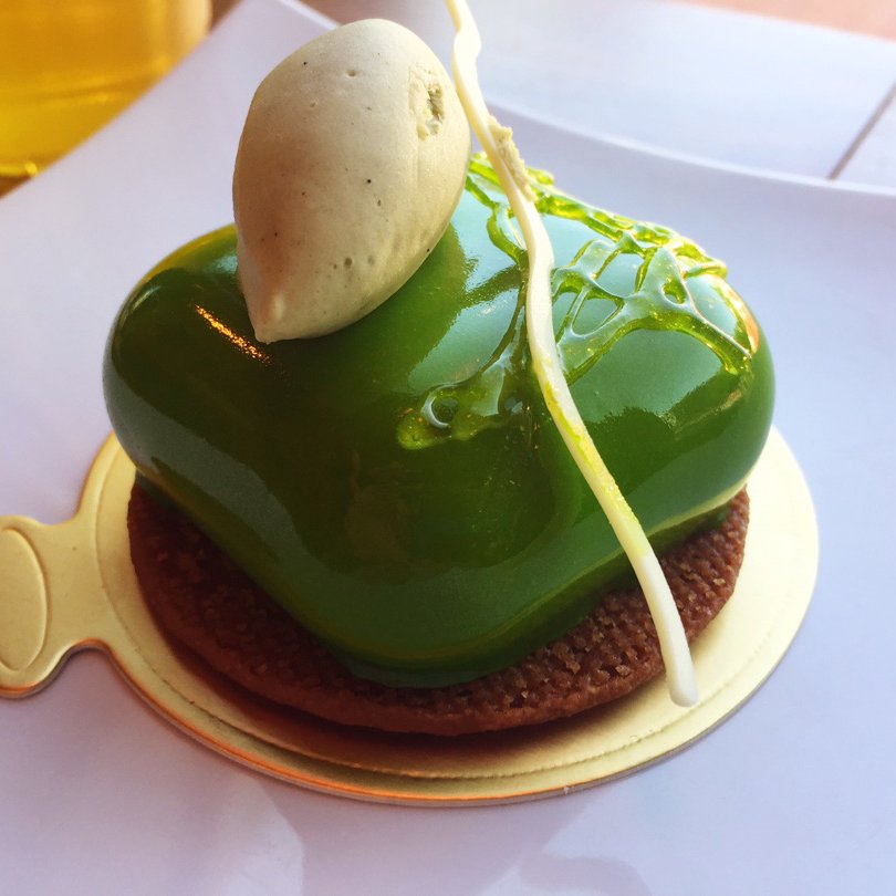 Matcha & Yuzu Dessert @ Jinju Patisserie on Eaten