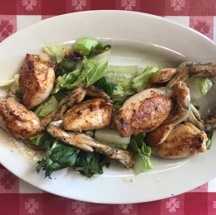 Grilled Frog