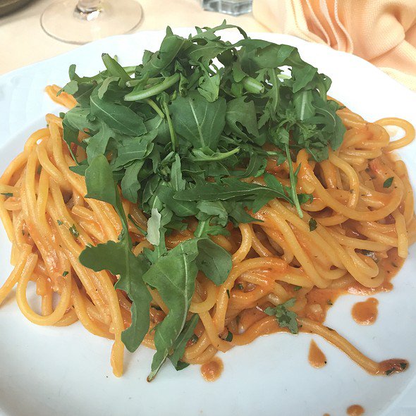 Spaghetti alla Strega @ Taverna Dei Capitani on Eaten