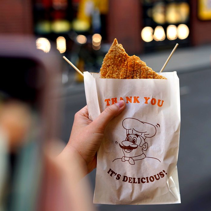 Fried Chicken Breast @ Good Friend Chicken on Eaten