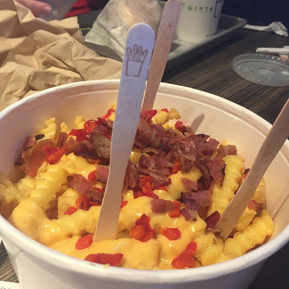 Double Down Fries @ Shake Shack on Eaten